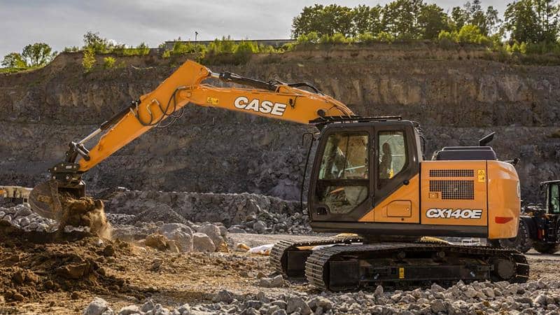 CASE CX140E Excavator | CASE Construction Equipment